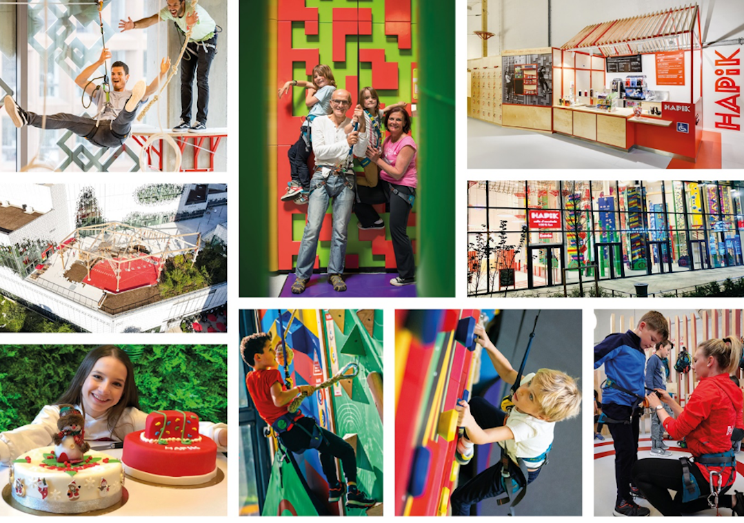 Hapik escalade une mezzanine | CFNEWS