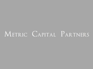 Premier closing du fonds 4 de Metric Capital | CFNEWS
